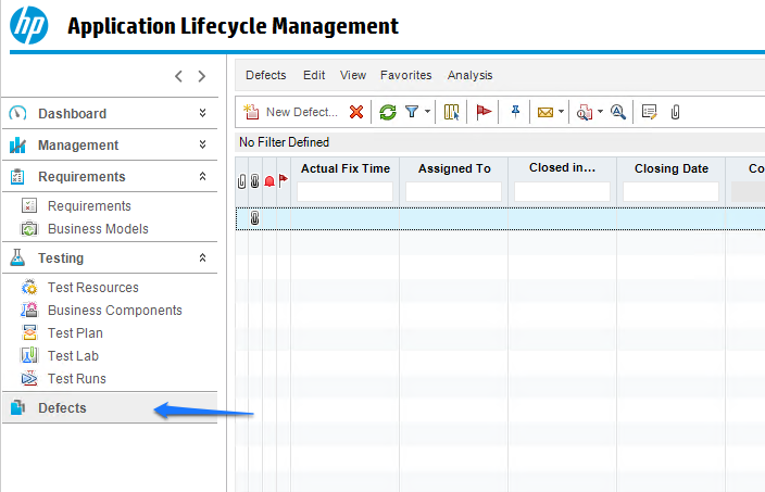 HP Quality Center - Quickly get started Working with defects